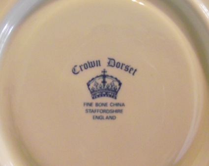 Tea and Talk: Crown Dorset Staffordshire china
